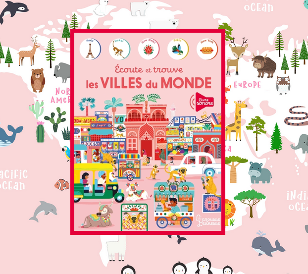 Ecoute et trouve les villes du Monde, J.Mercier - Petites madeleines ...